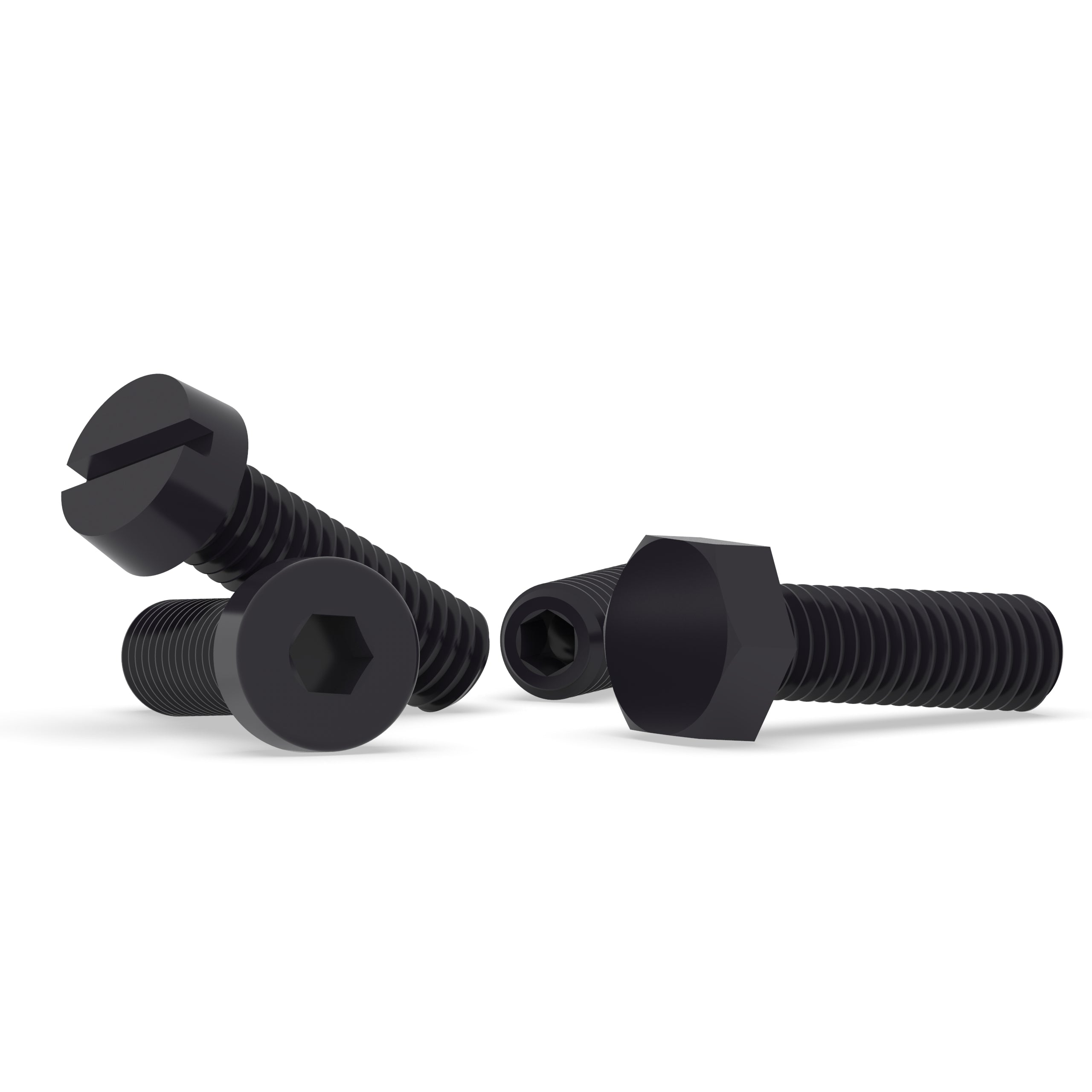 Polyamide GF60 (PA66 GF60) Custom Manufactured Screws – High ...