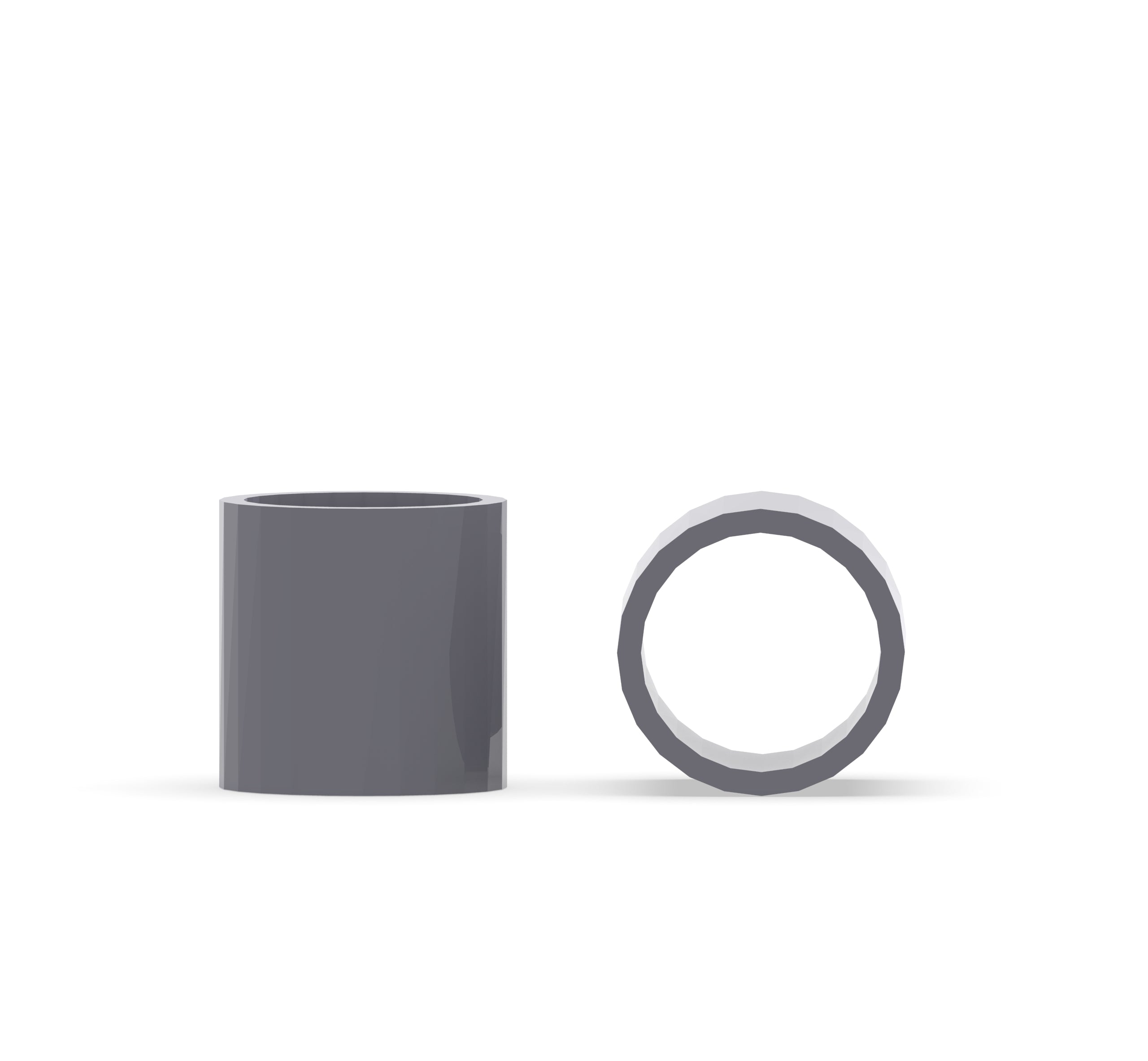 Polyvinyl Chloride (PVC) Custom Manufactured Bushings/Spacers – High ...
